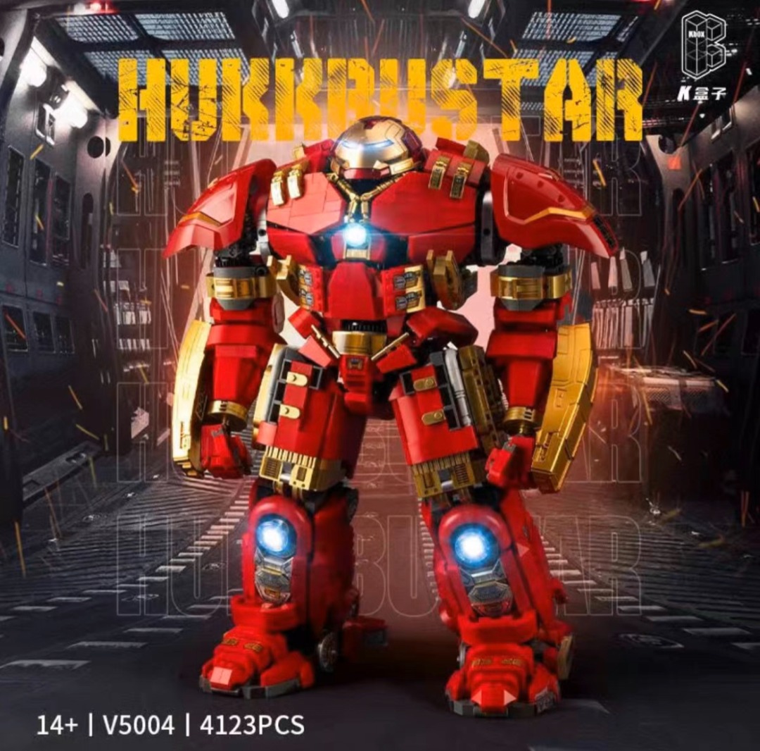 Hulk Buster - Mechanical Lego, Hobbies & Toys, Toys & Games on Carousell