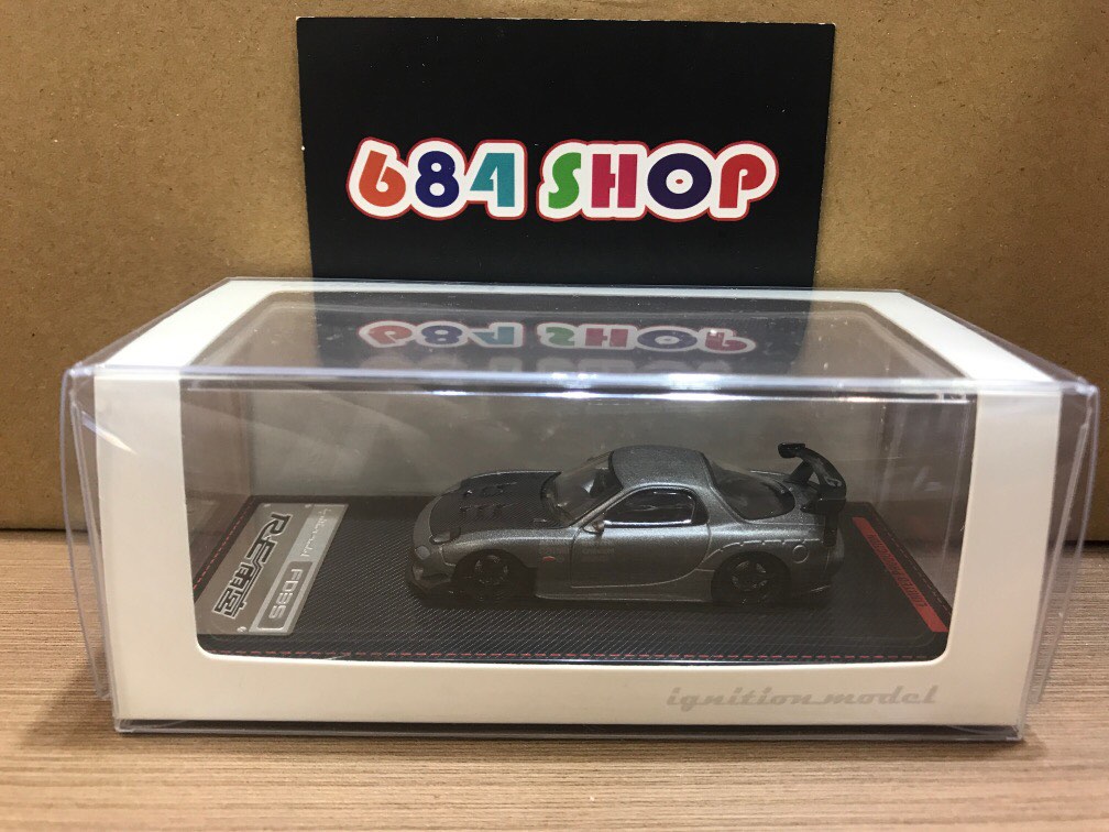 Ignition model IG 1:64 Mazda RX-7 (FD3S) RE Amemiya Titanium Gray, 興趣及遊戲, 玩具 & 遊戲類 - Carousell