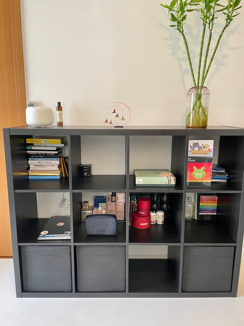 IKEA KALLAX book shelf/Shelving Units, Furniture & Home Living ...