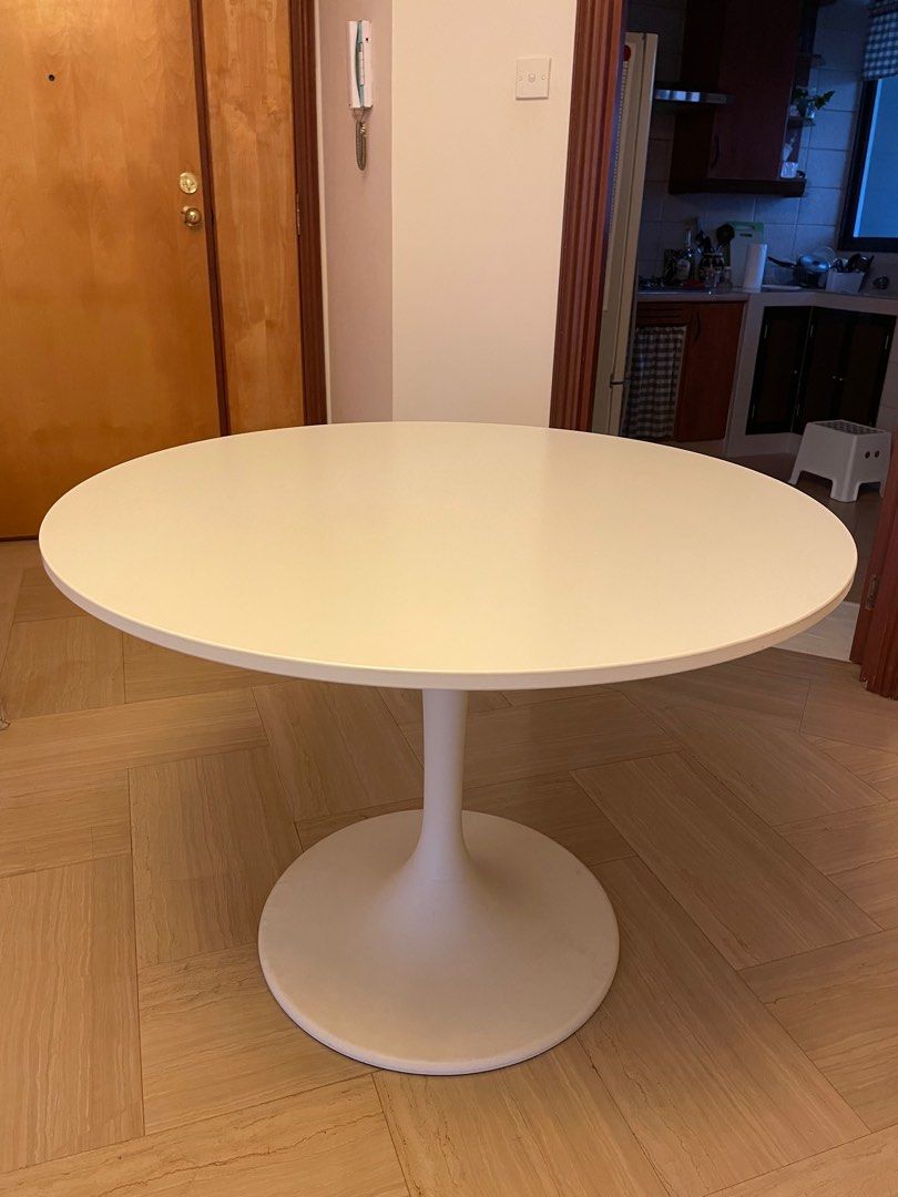 Ikea Round Table, Furniture & Home Living, Furniture, Tables & Sets on ...