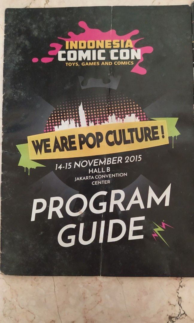 Indonesia Comic Con Event Guide 2015 2016 2017, Buku & Alat Tulis ...
