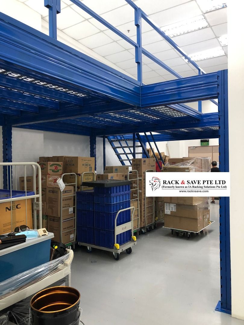 Industrial Mezzanine Floor, Heavy Duty Mezzanine, Storage Rack, Metal ...