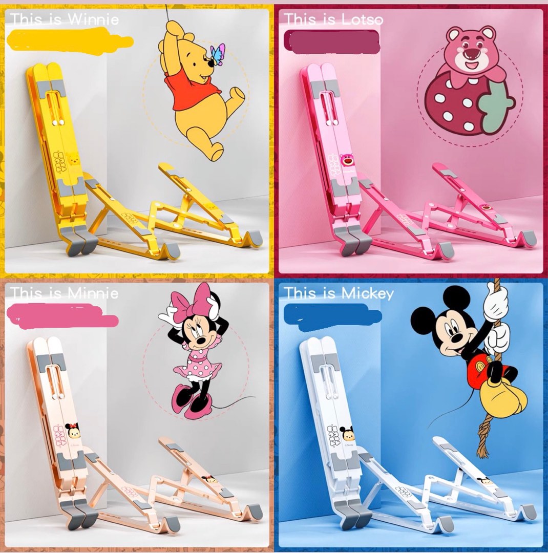 DISNEY SANRIO LAPTOP STAND / LOTSO / WINNIE THE POOH / MICKEY MOUSE ...