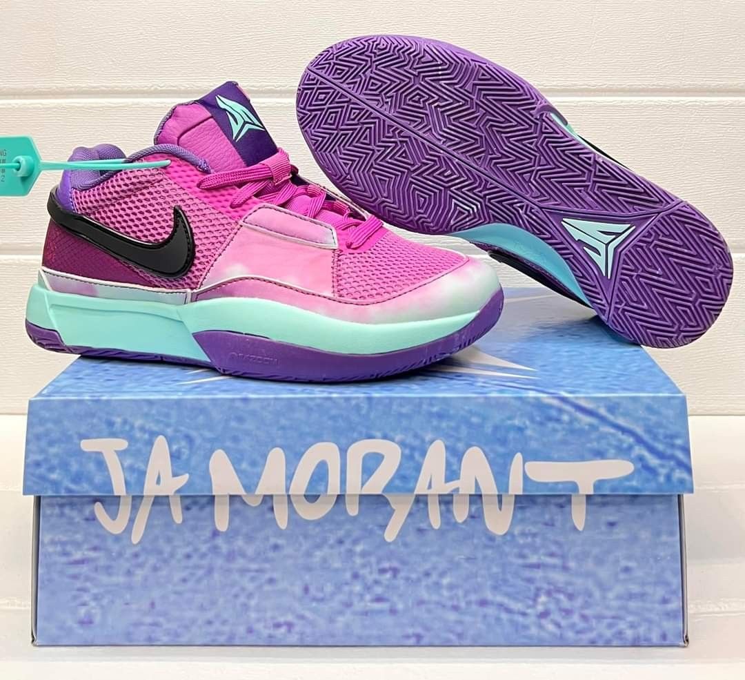 Ja morant 1 purple, Women's Fashion, Footwear, Sneakers on Carousell