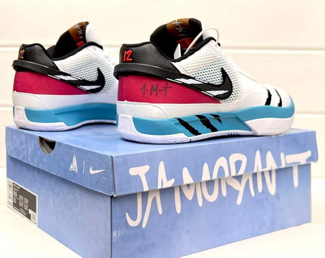 Ja Morant 1 white, Men's Fashion, Footwear, Sneakers on Carousell