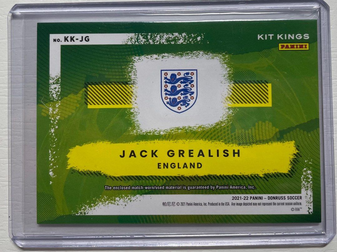 Jack Grealish Kit Kings Match Won Patch, Hobbies & Toys, Memorabilia ...