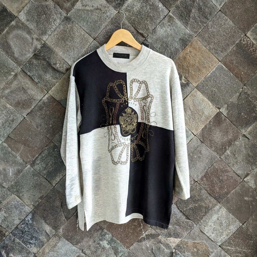 Kaos RUDOLPH VALENTINO Vintage/ Crewneck Vintage/ Not Band Nike Stussy ...