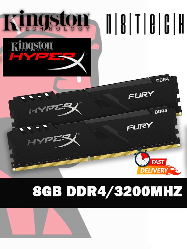 Kingston FuryX 8gb 3200mhz, Computers & Tech, Desktops on Carousell