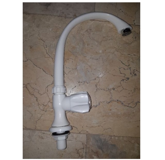 Kitchen Faucet / PVC Faucet / PVC Gooseneck Kitchen Faucet Vertical ...
