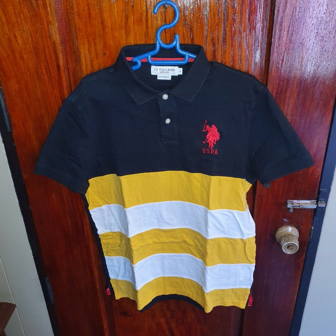 Large Uspa polo shirt, Men's Fashion, Tops & Sets, Tshirts & Polo ...