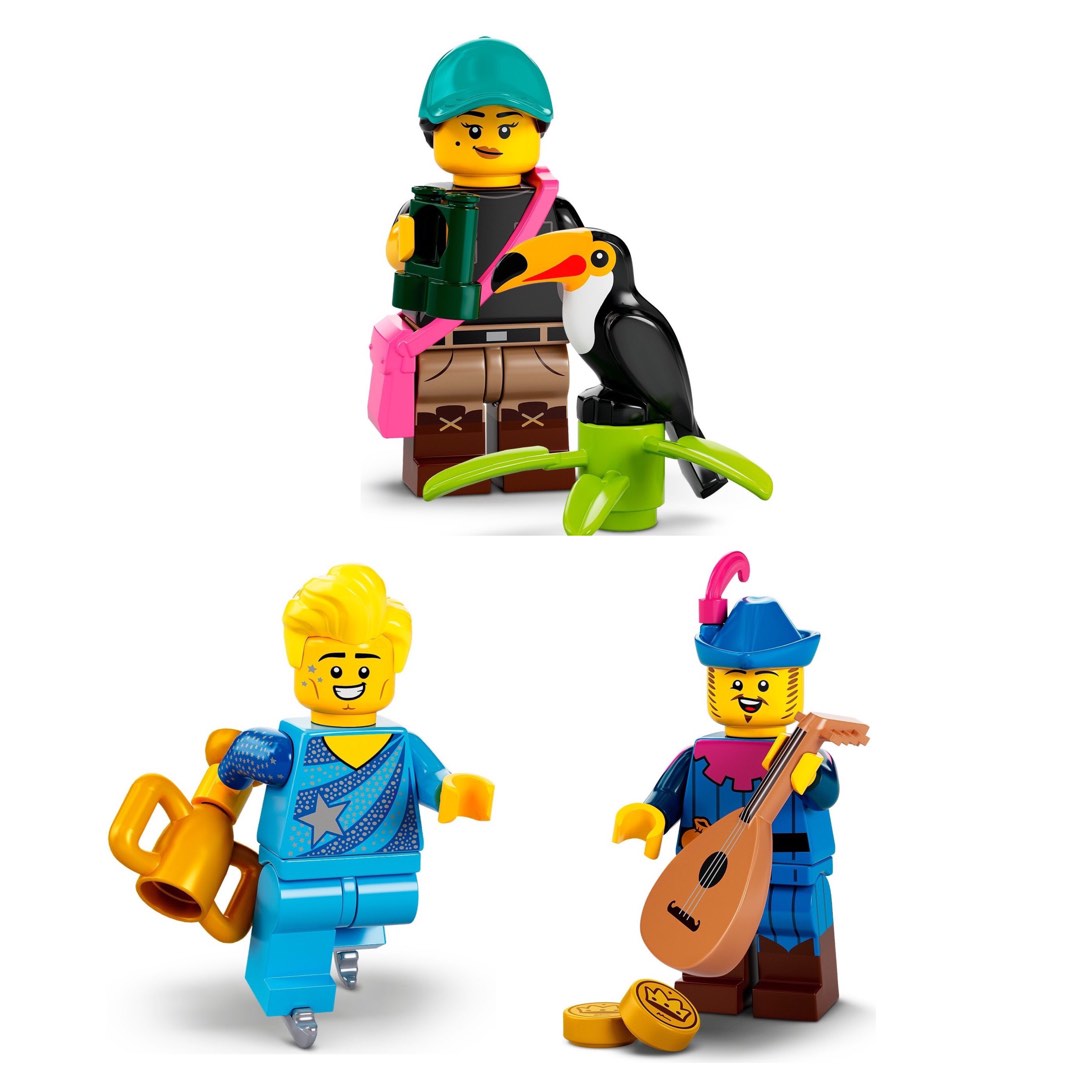 LEGO 71032 Minifigures Series 22: Troubadour / Birdwatcher / Figure ...