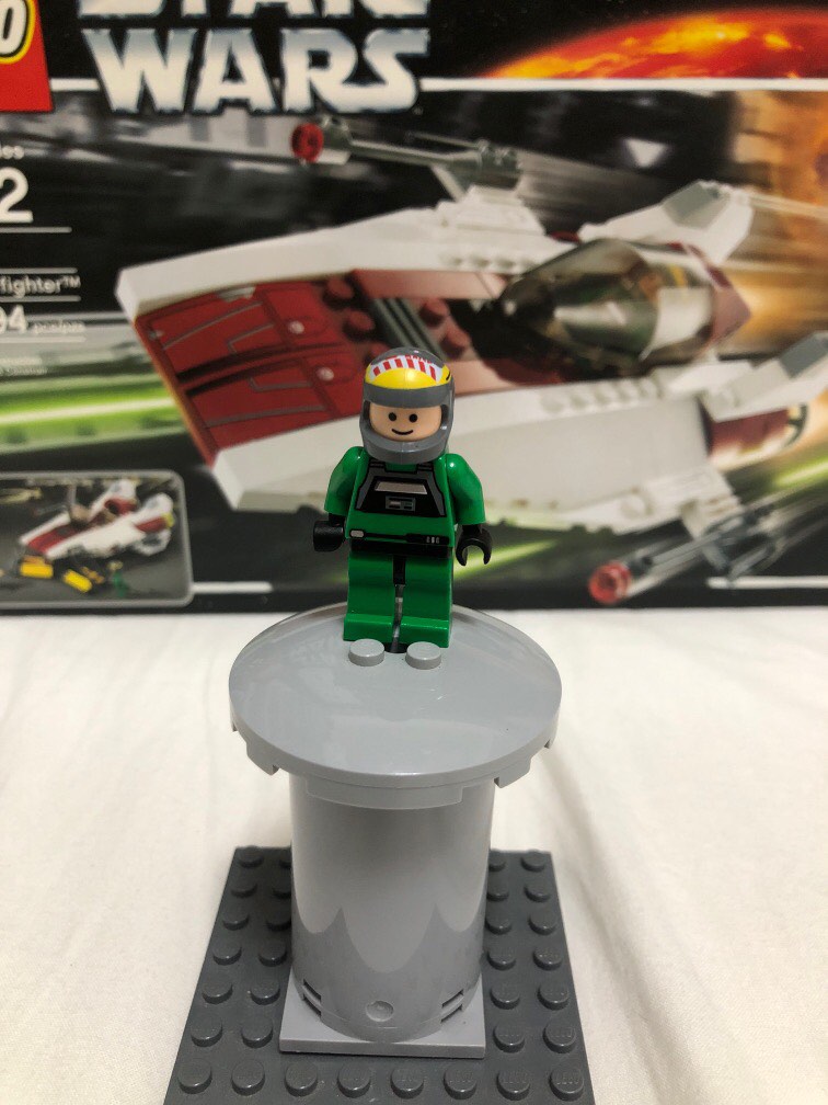 Lego Star Wars A wing pilot, 興趣及遊戲, 玩具 & 遊戲類 - Carousell
