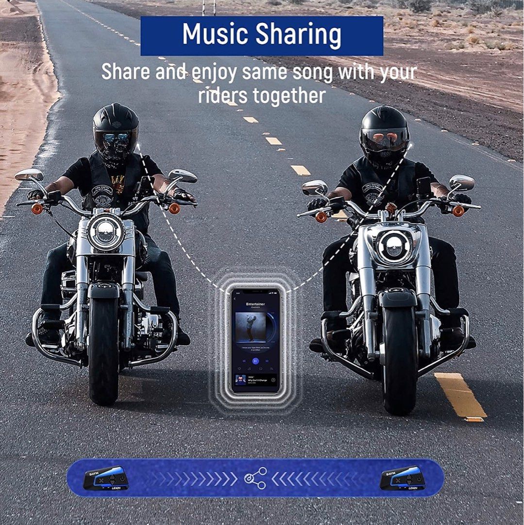 Lexin Helmet Bluetooth Intercom, Car Accessories, Accessories on Carousell