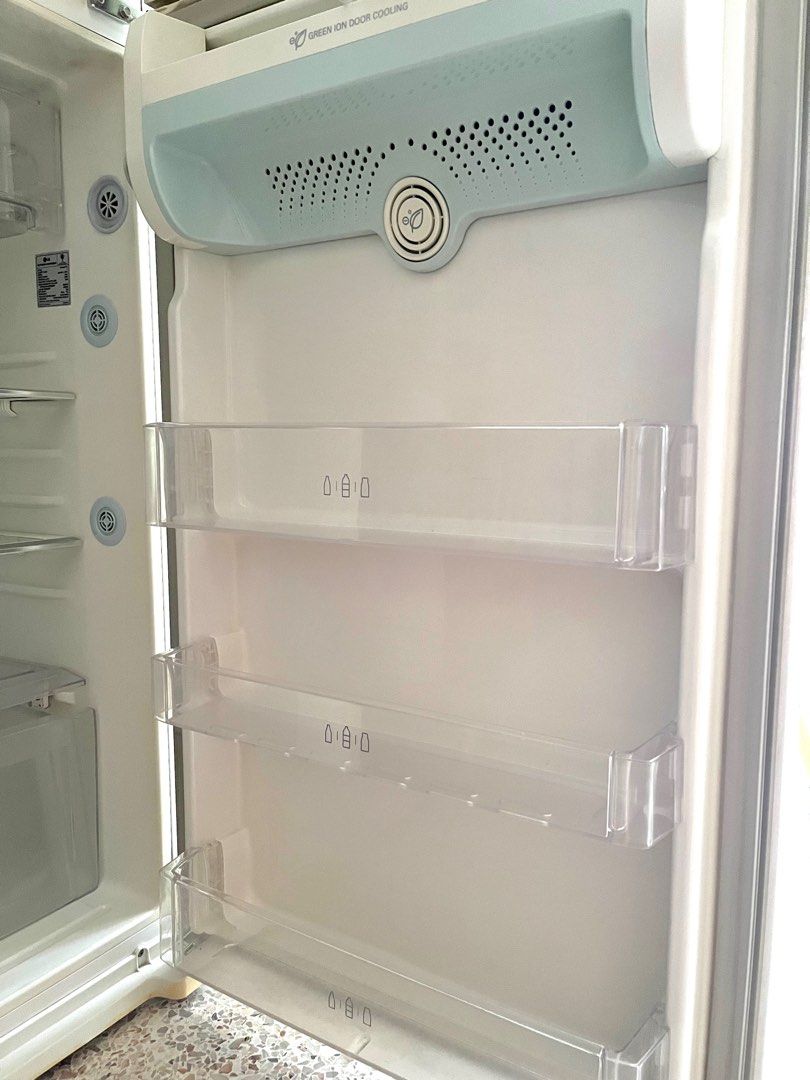 LG white refrigerator (Still looks good! In good working condition), TV ...