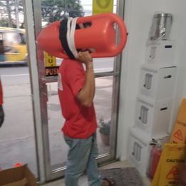 LIFEBUOY CAN Baywatch' Style Rescue CAn, Sports Equipment, Other Sports ...