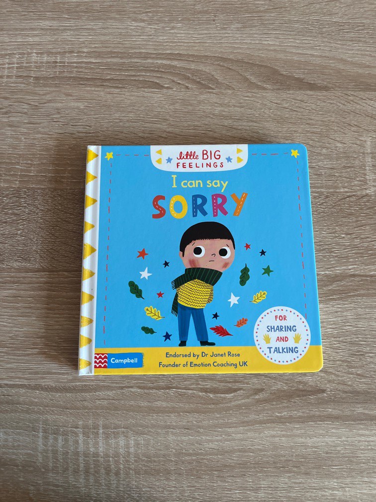 Little Big Feelings: I can say sorry, Hobbies & Toys, Books & Magazines ...