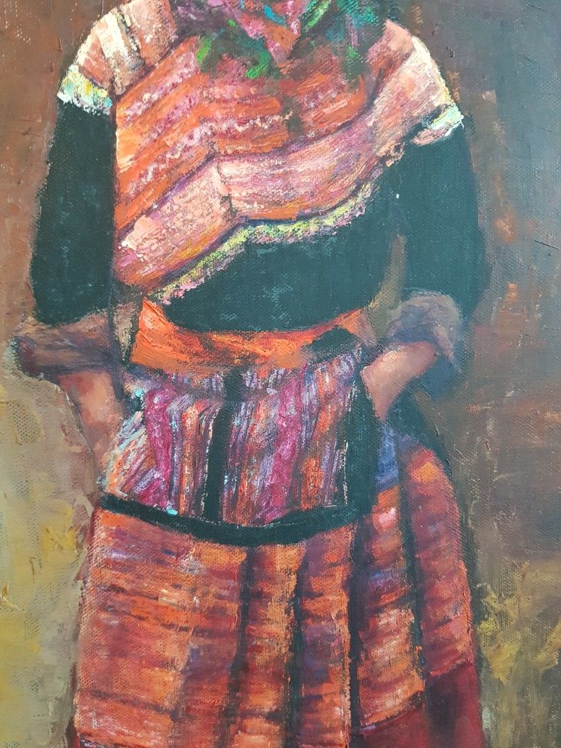 Livelihood I - BN Original Oil Painting with Frame, Hobbies & Toys ...