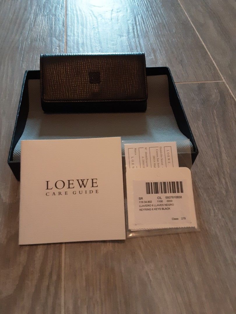 loewe, Spanish leather brand, key wallet with original tags (shown in ...