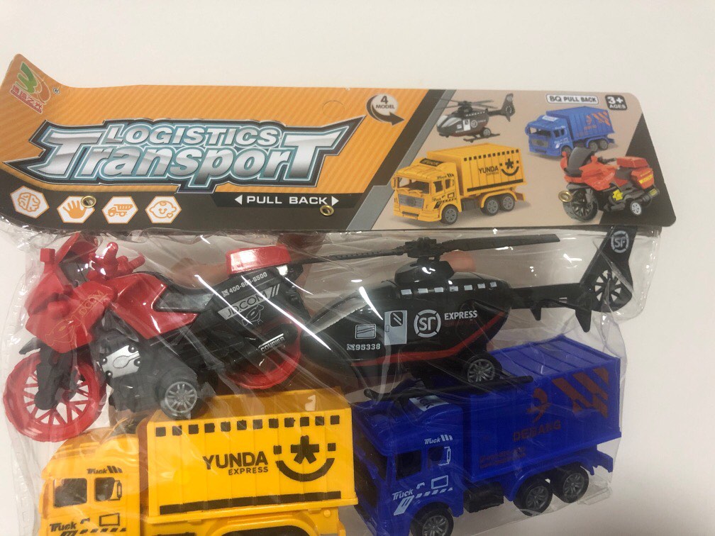 Logistic transport toy car bike truck, Hobbies & Toys, Toys & Games on ...