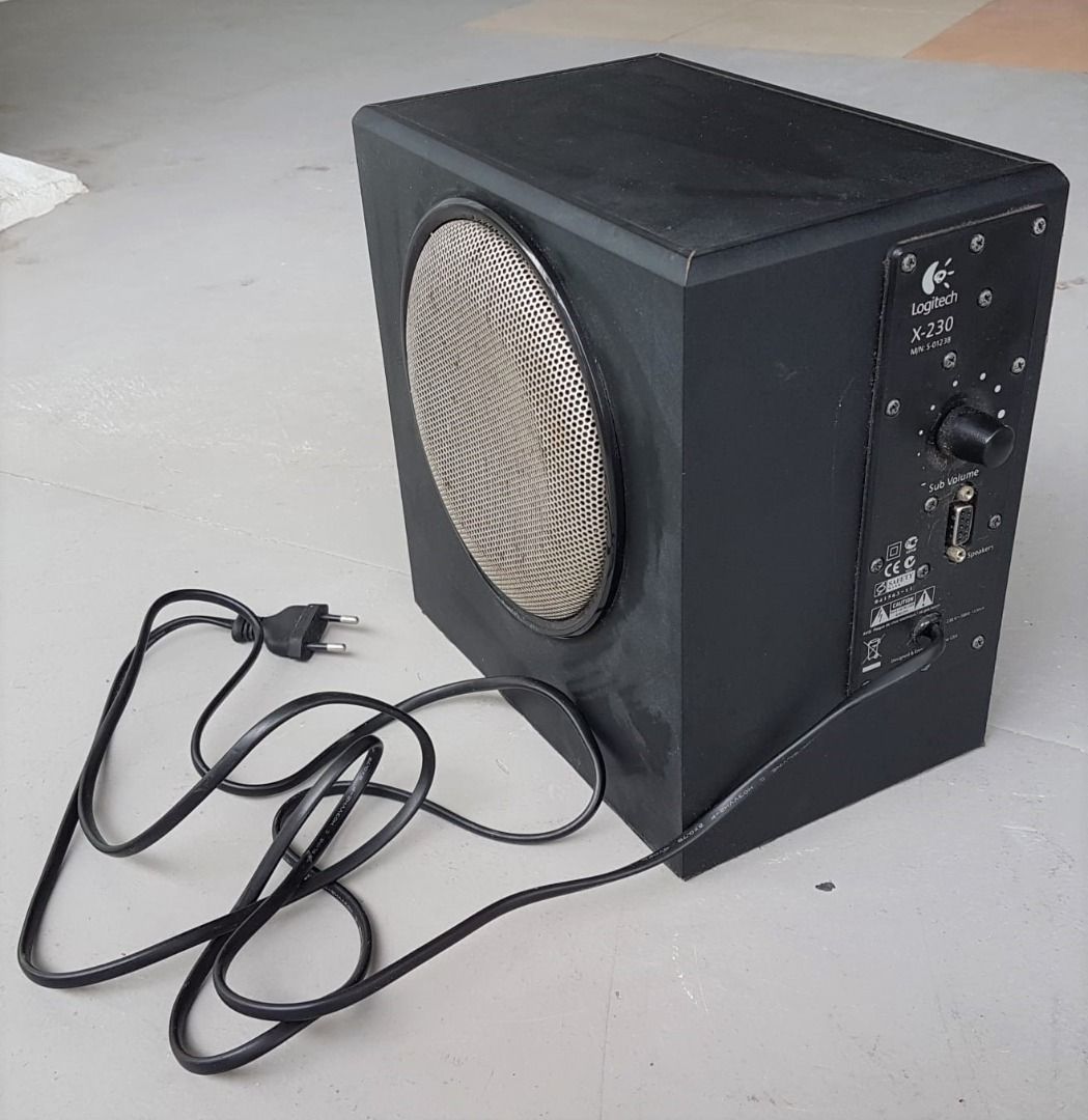 Logitech X-230 Stereo Speaker System, Multimedia, TV, PC, Computer ...