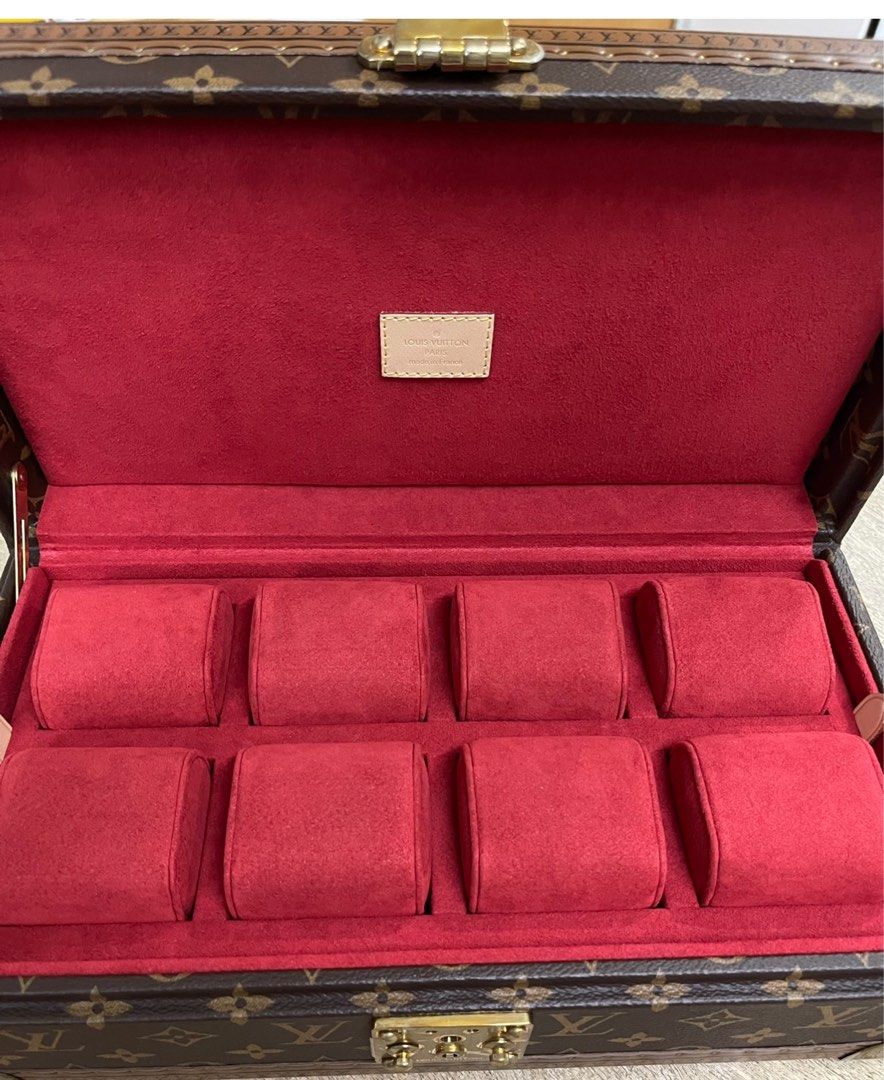 Louis Vuitton 8 Coffret Watch Box Trunk Audemars Patek Rolex , Men's ...