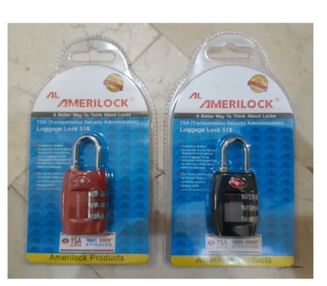 Luggage Lock 518 TSA Approved Authentic Combination Lock Amerilock on ...