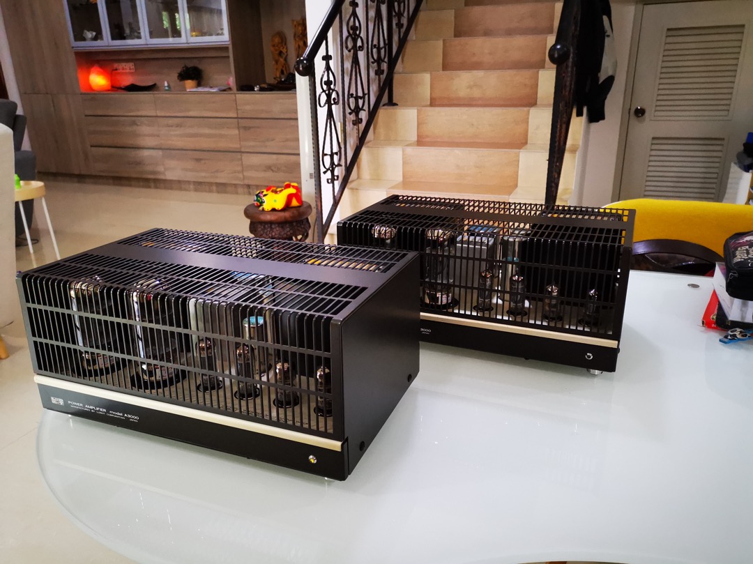 Luxman A3000 Monoblock Tube Power Amp (6550/KT88 Tube) (100V Used ...