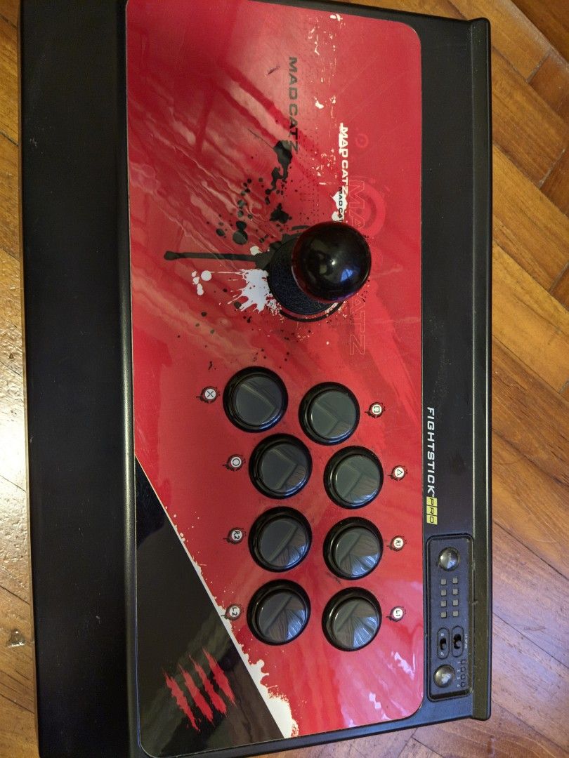Mad Catz pro arcade fight stick (PC&playstation compatible), Video Gaming, Gaming Accessories ...