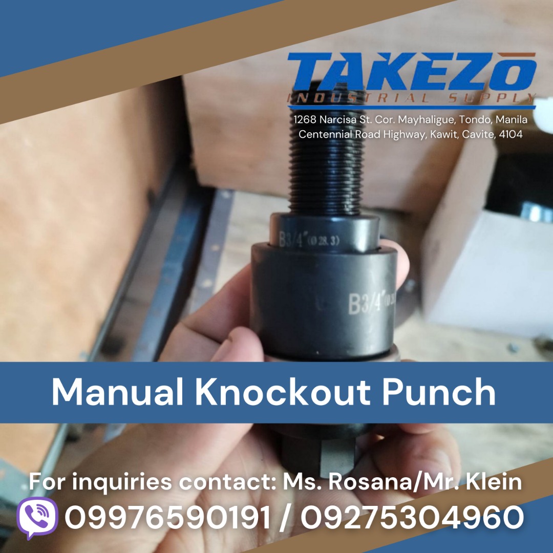 Manual Knockout Punch, Commercial & Industrial, Construction Tools ...