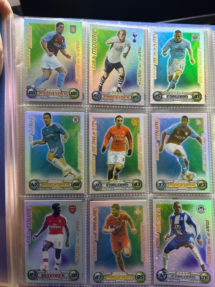 Match Attax Limited Edition and MOTM cards, Hobbies & Toys, Toys ...