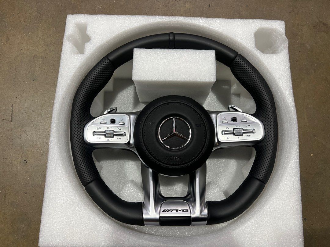 Mercedes benz amg steering wheel x253 w205 x156 w117 w176 w222 a b c ...