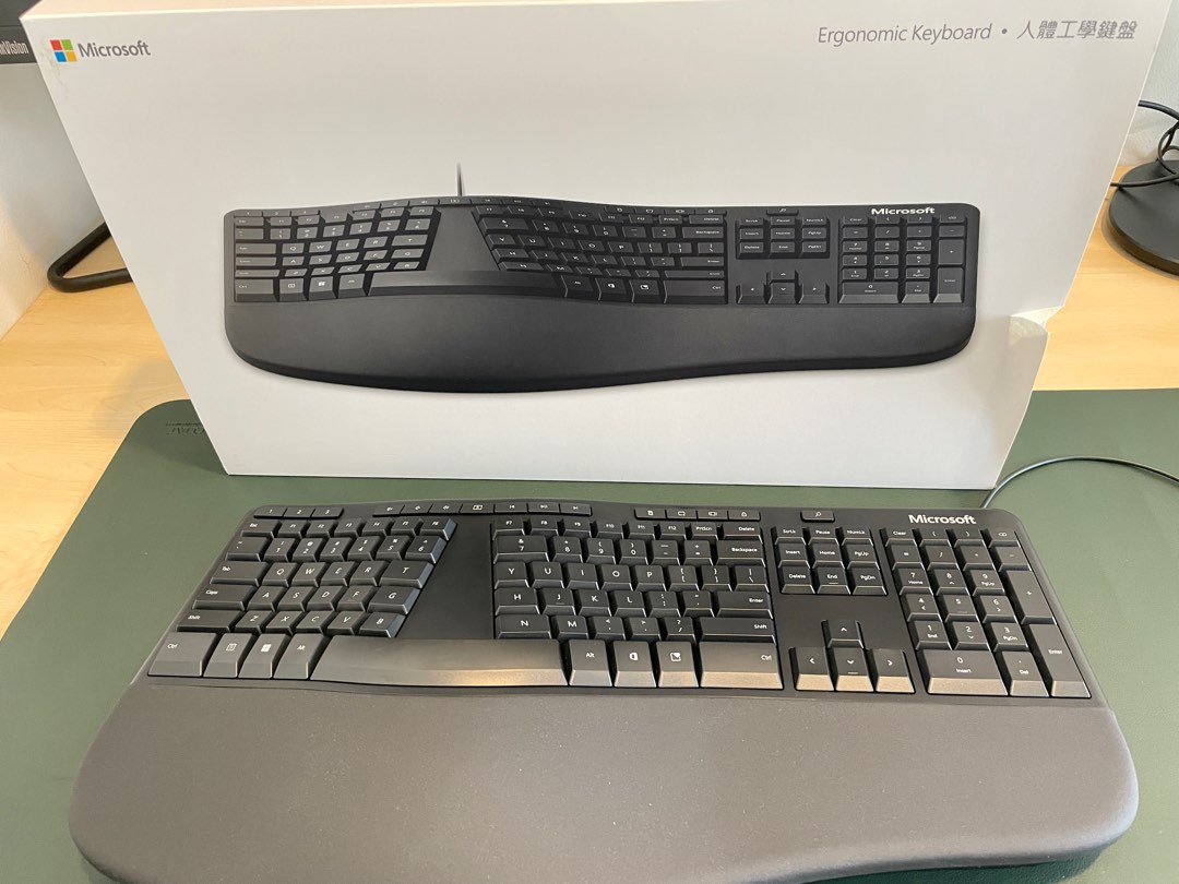 Microsoft Ergonomic Keyboard - Almost new, Computers & Tech, Parts ...