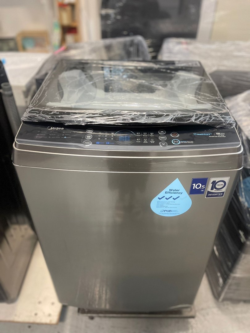 MIDEA MA200W105D TOP LOAD WASHER (10.5KG), TV & Home Appliances ...
