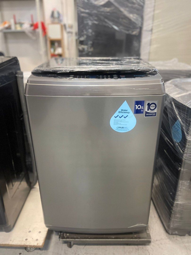 MIDEA MA200W105D TOP LOAD WASHER (10.5KG), TV & Home Appliances ...