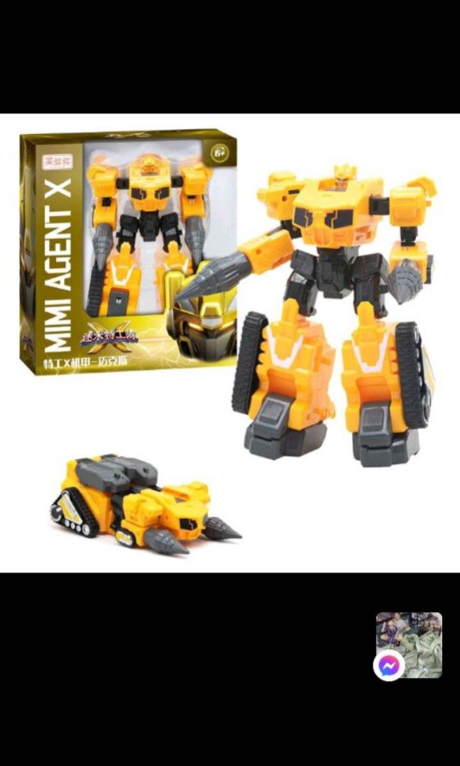 Mimi Agent X Robot Transformer on Carousell