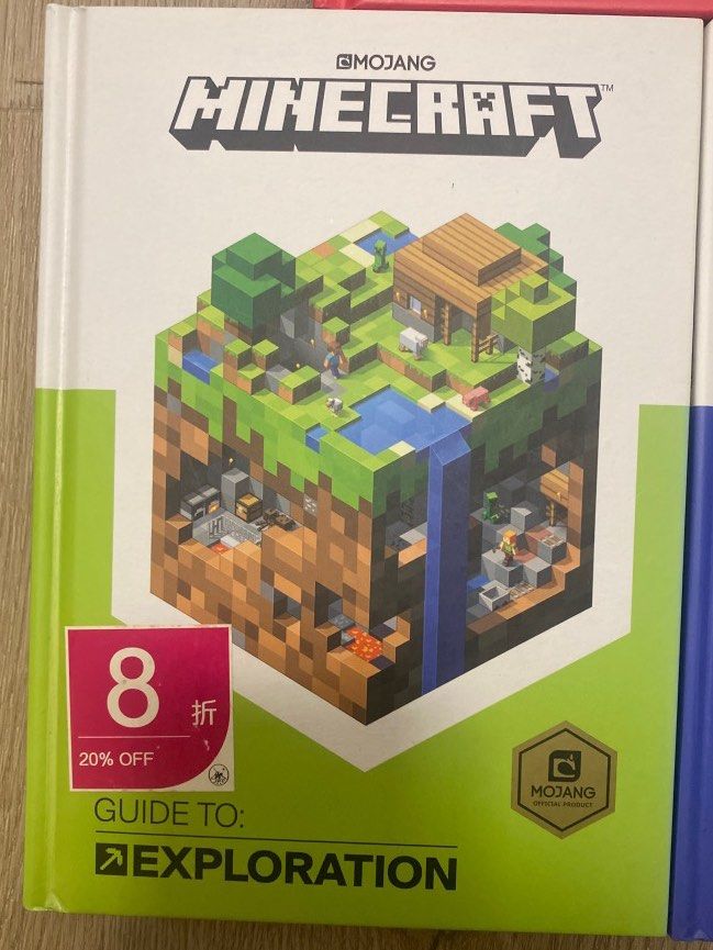 Minecraft guide books, 興趣及遊戲, 書本 & 文具, 小朋友書 - Carousell
