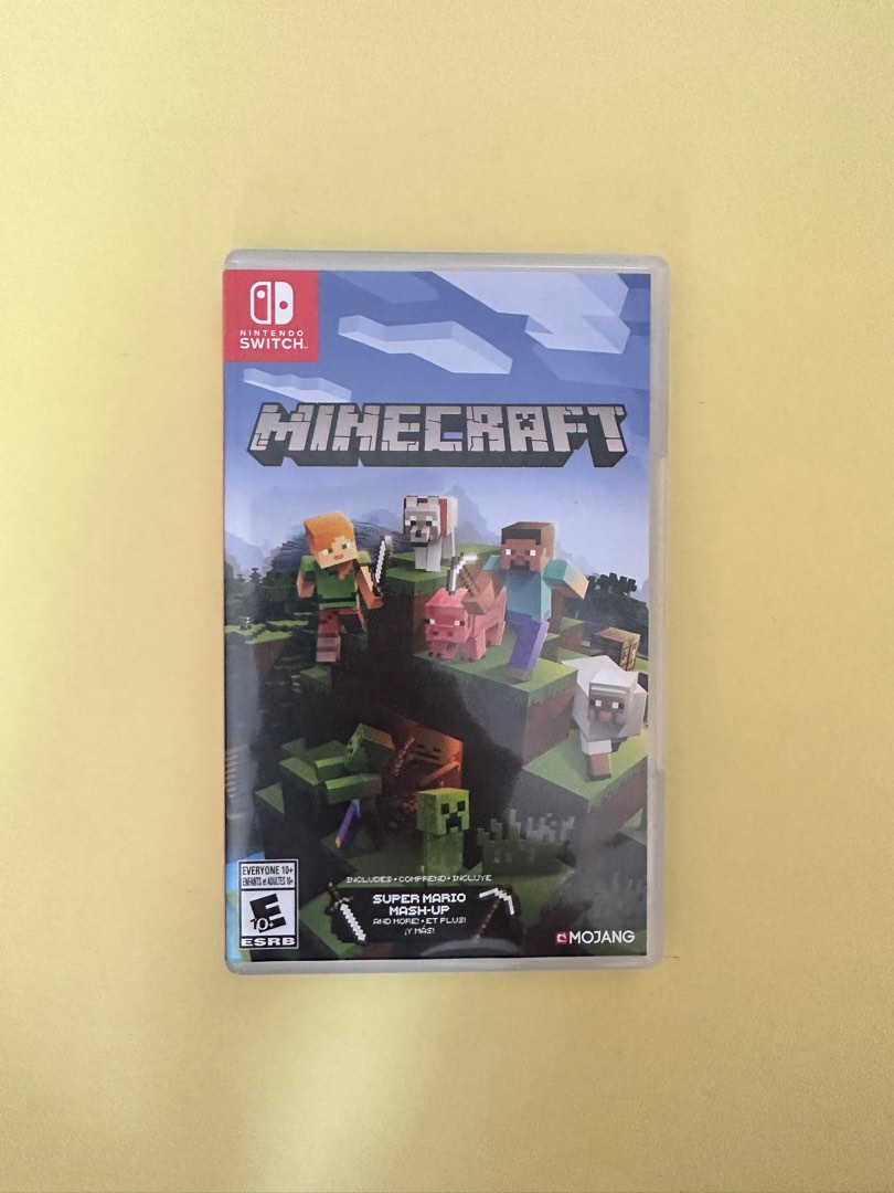 Minecraft Nintendo Switch game, Video Gaming, Video Games, Nintendo on ...