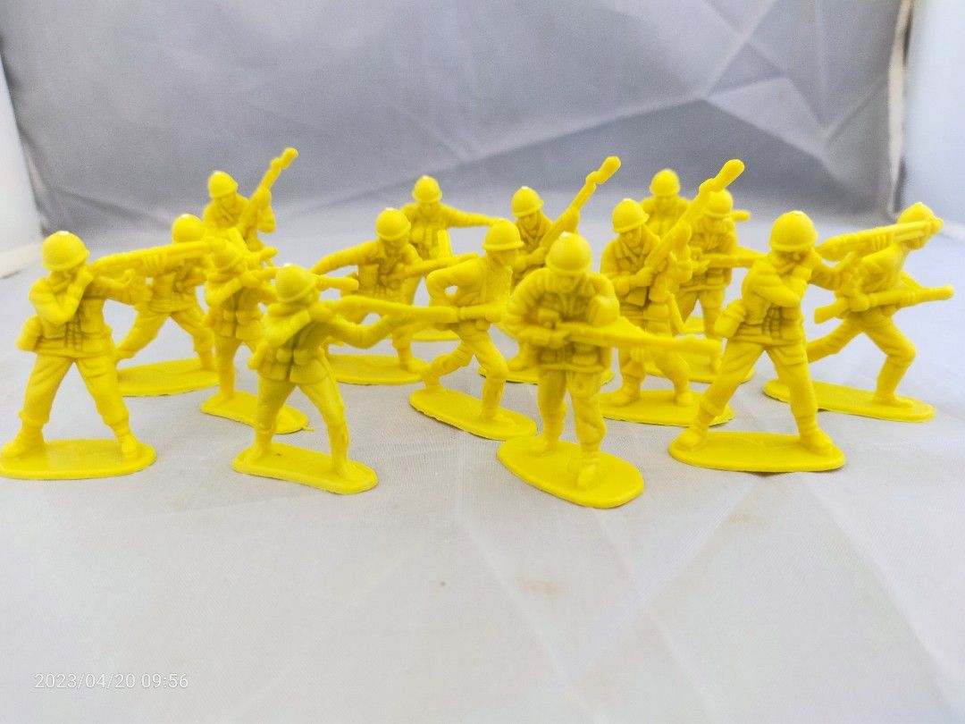 Mini Army Soldier Plastic Collectible Toys on Carousell