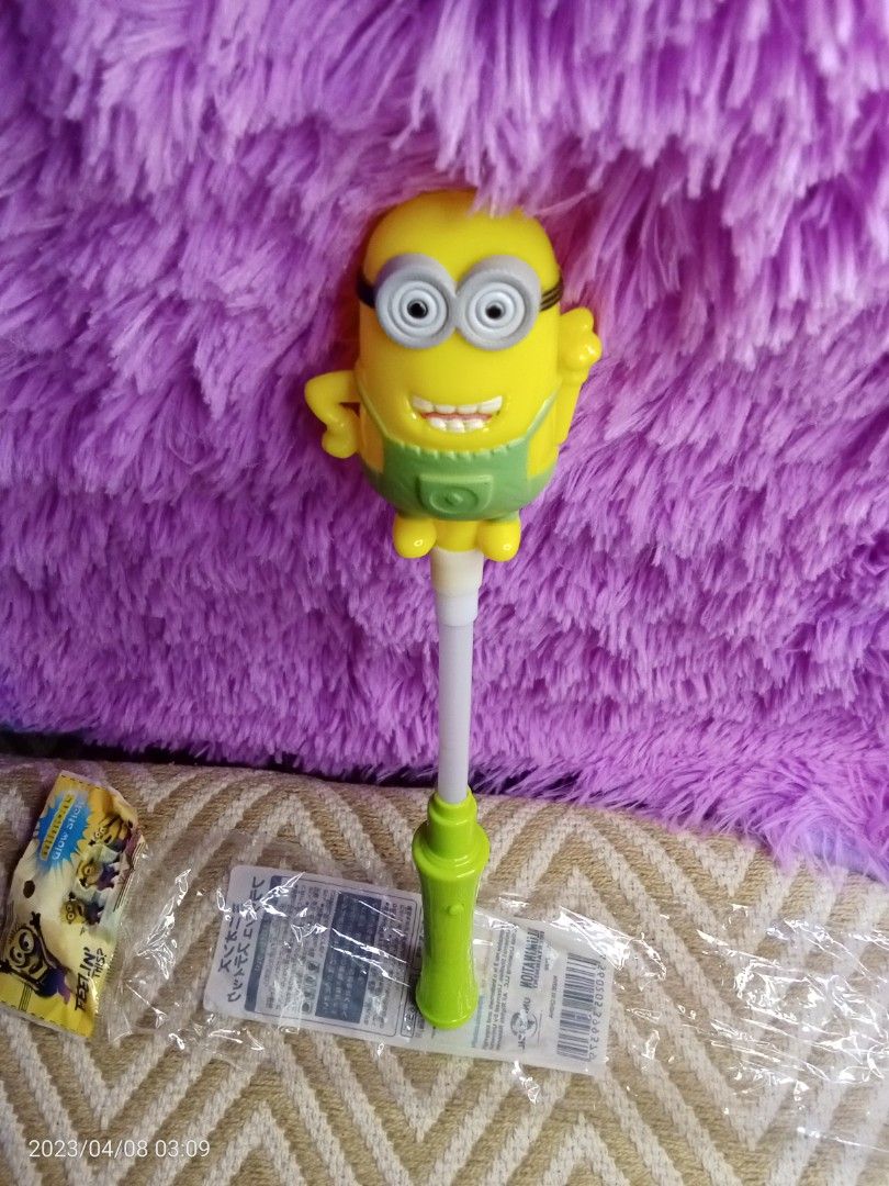 Minion glow stick on Carousell