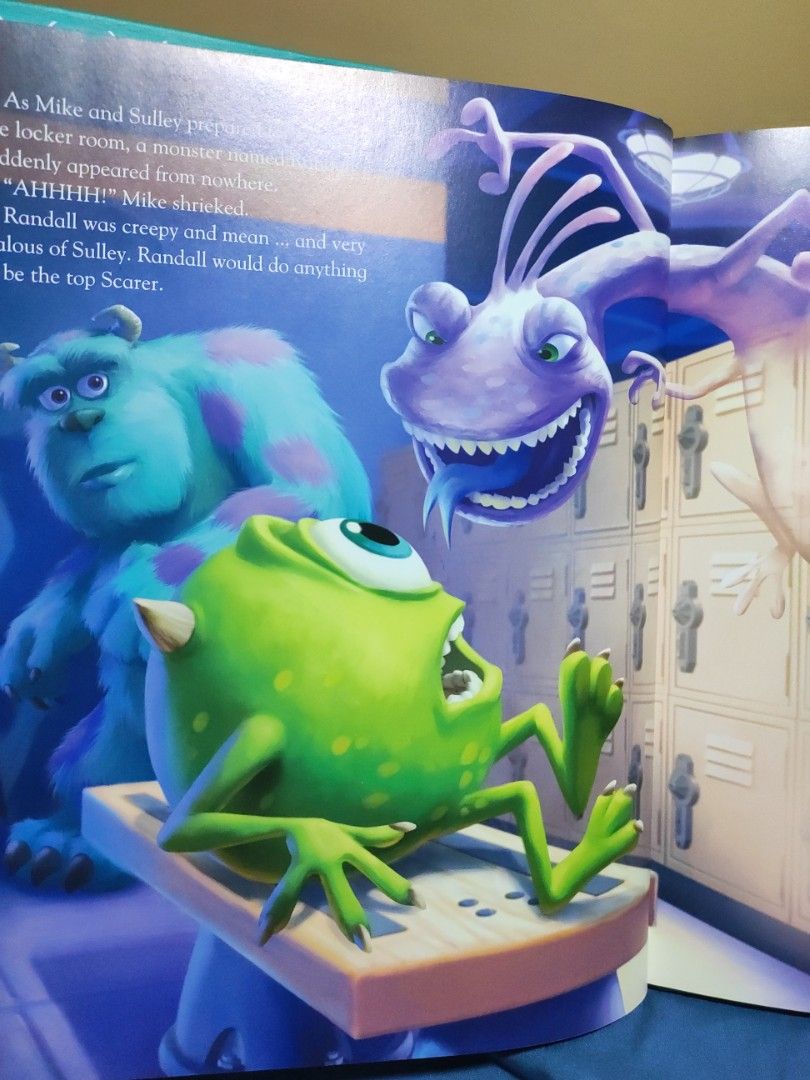 Monsters Inc Disney movie collection special Storybook series on Carousell