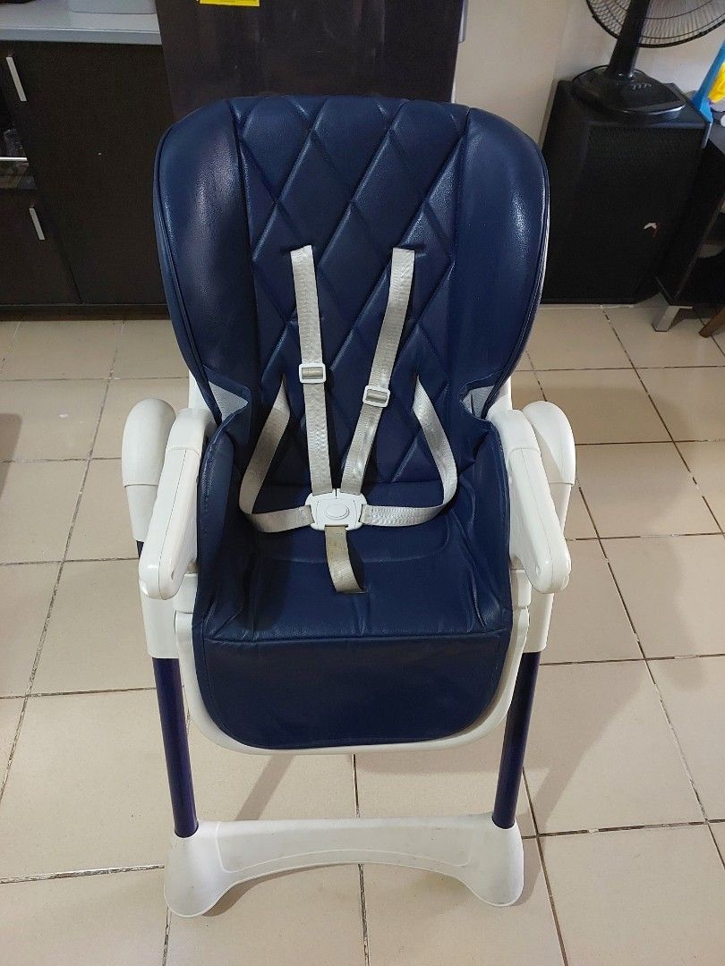 Multifunction High Chair with Laydown and adjustable height features ...