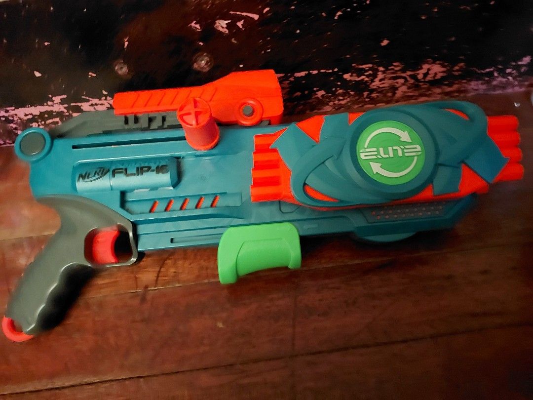 Nerf flip 16, Hobbies & Toys, Toys & Games on Carousell