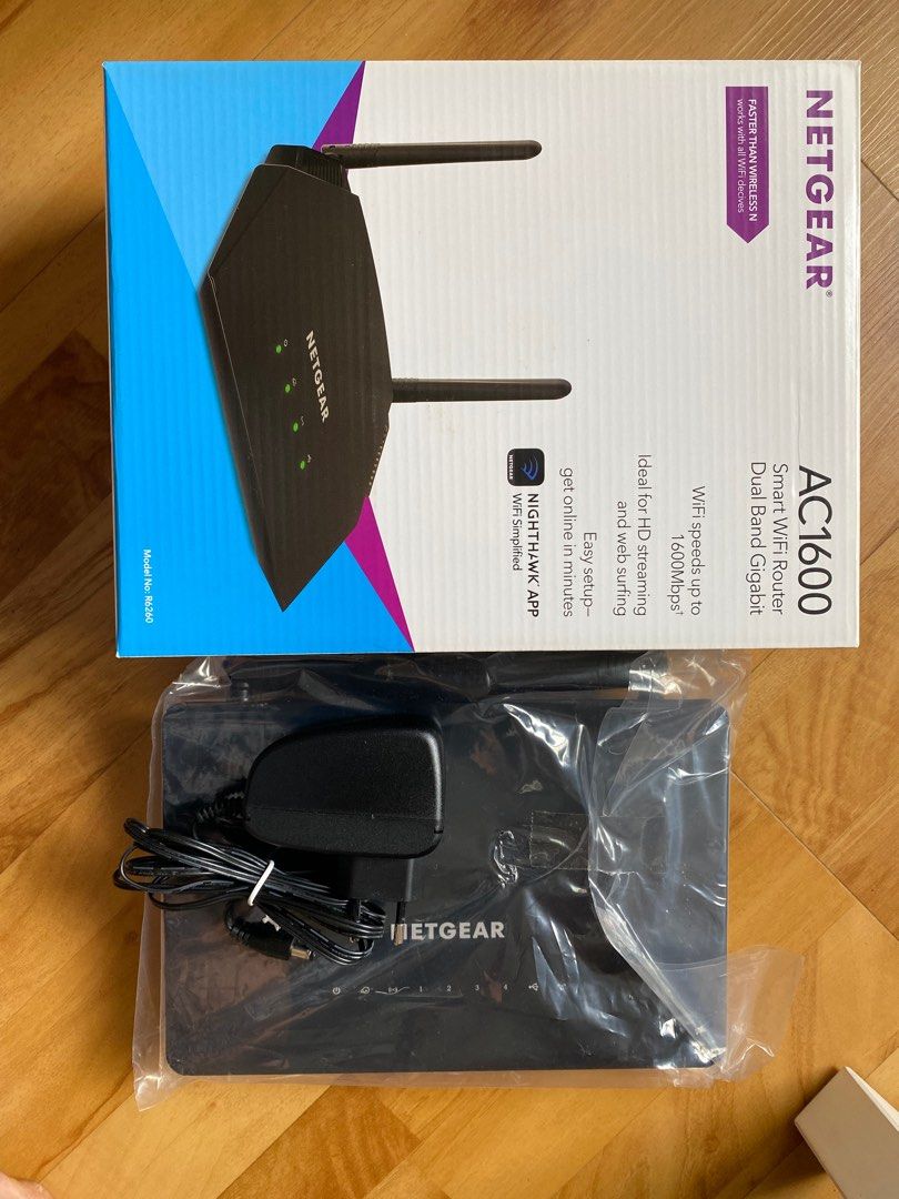 NetGear AC1600 Smart Wifi Router, Computers & Tech, Parts & Accessories ...