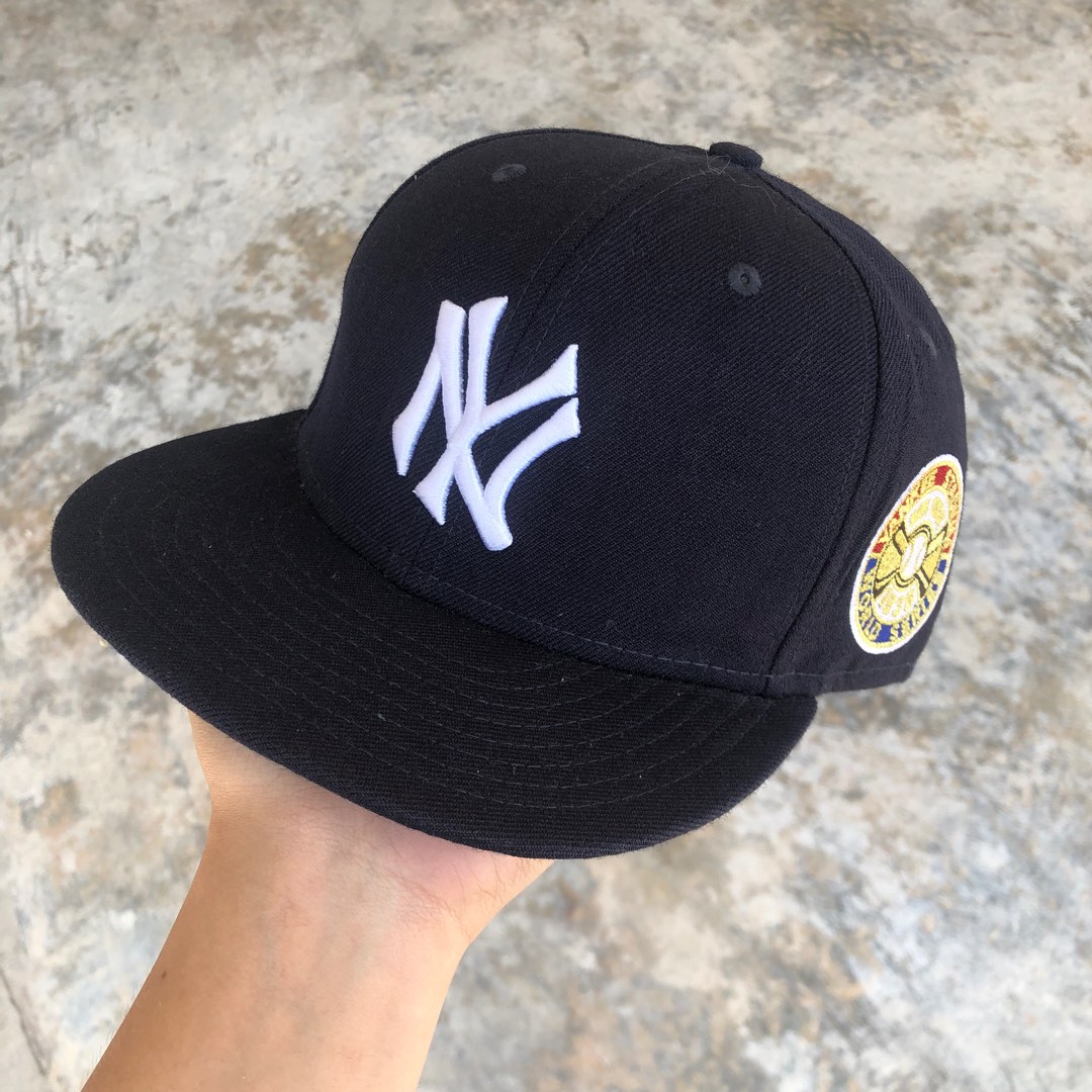 New York Yankees New Era Side Logo Fitted Cap, Men's Fashion, Watches ...