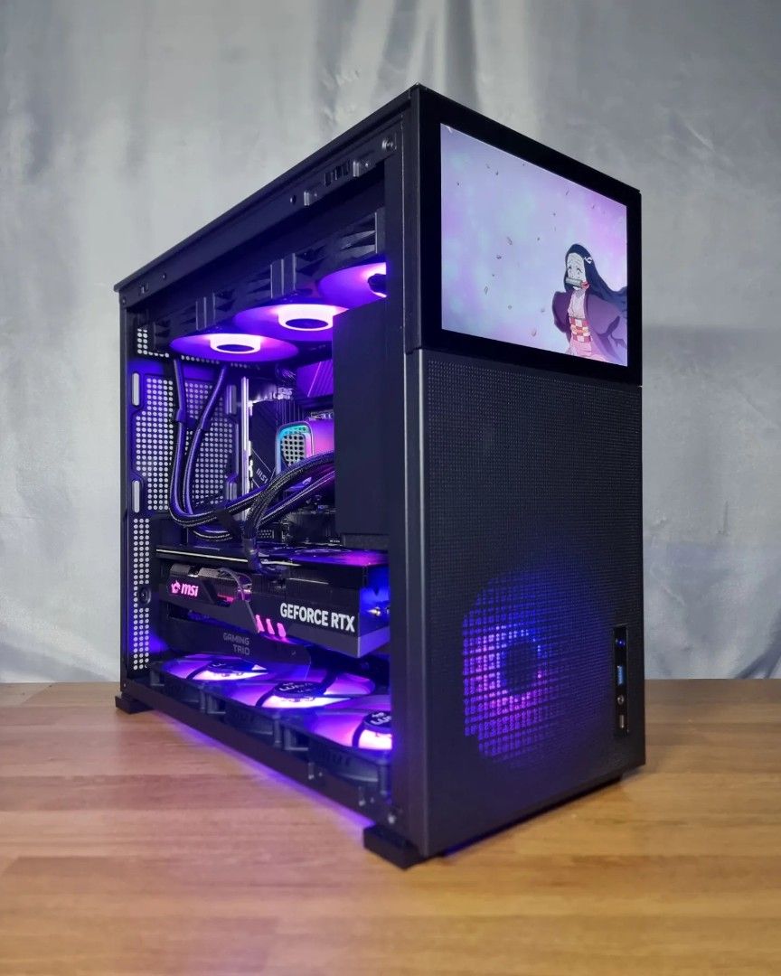 [FREE DELIVERY] DEMON SLAYER / NEZUKO LCD GAMING PC / RTX 4070 TI MSI ...