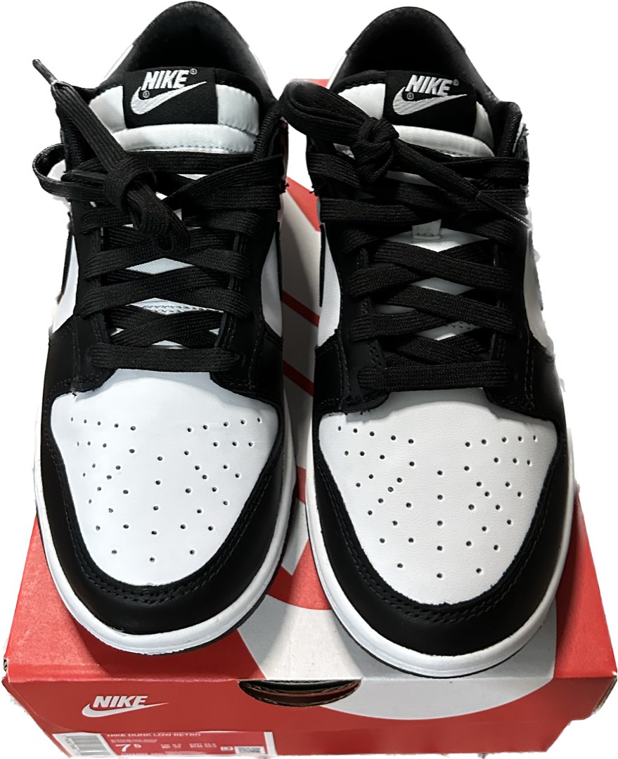 Nike Dunk Low Retro Panda, Men's Fashion, Footwear, Sneakers on Carousell