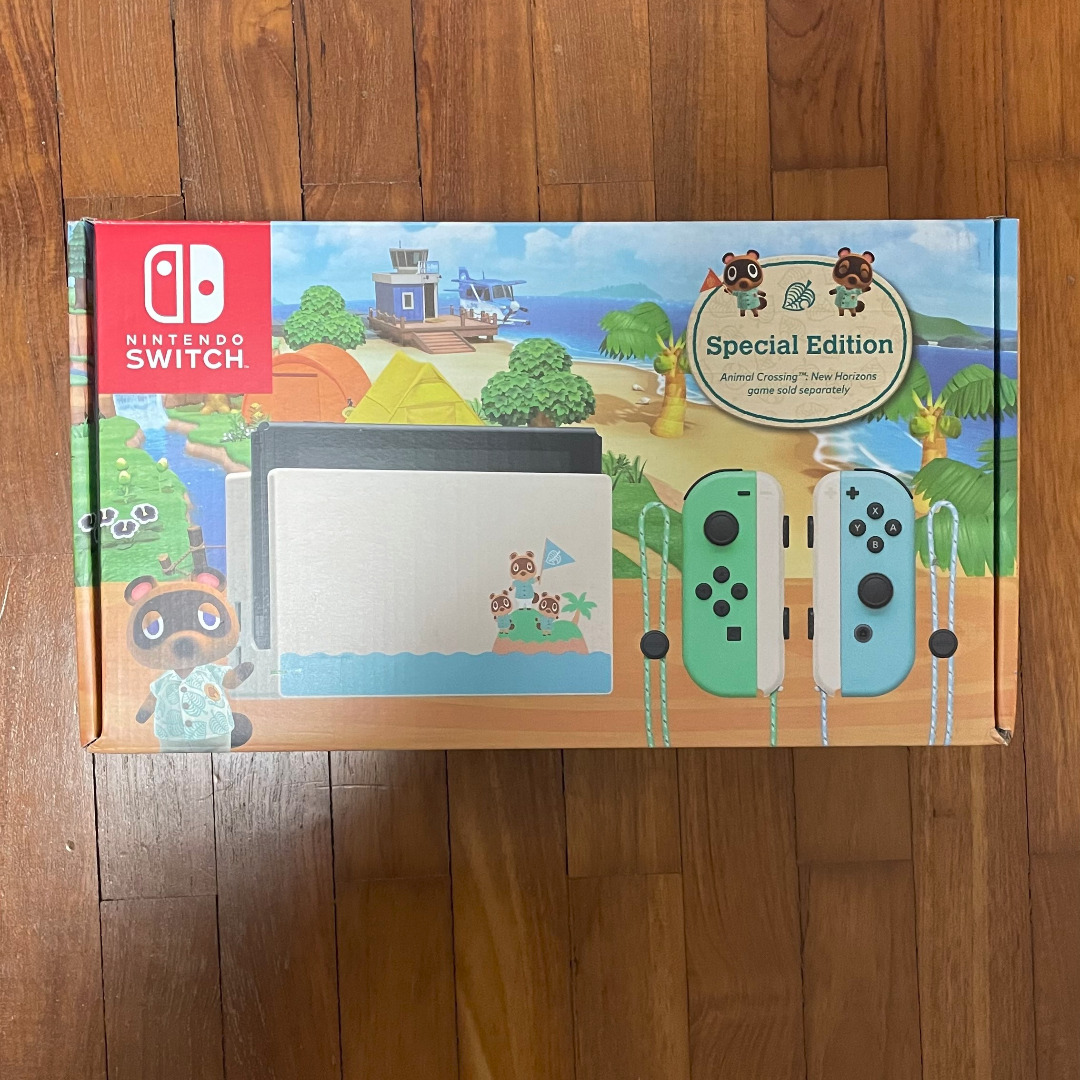 Nintendo Switch Console, Animal Crossing: New Horizon Special Edition ...