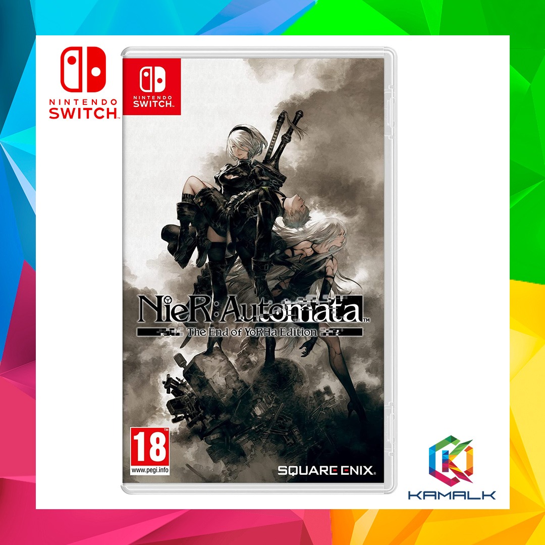Nintendo Switch Nier Automata: The End of YoRHa Edition, Video Gaming ...