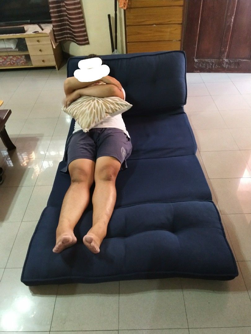 Nitori Tatami/Floor Sofa Bed Japan, Furniture & Home Living, Furniture, Sofas on Carousell