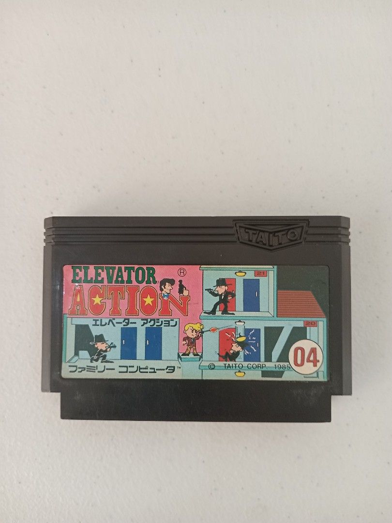Original Elevator Action family computer game on Carousell